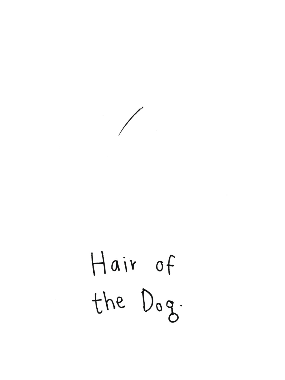 Hair of the Dog Card – Hazel Bee