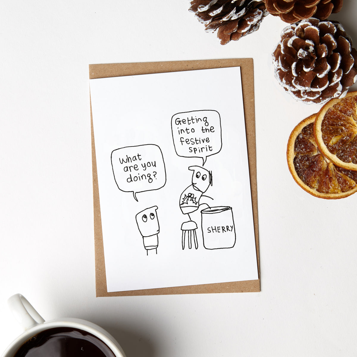 Festive Spirit Card – Hazel Bee